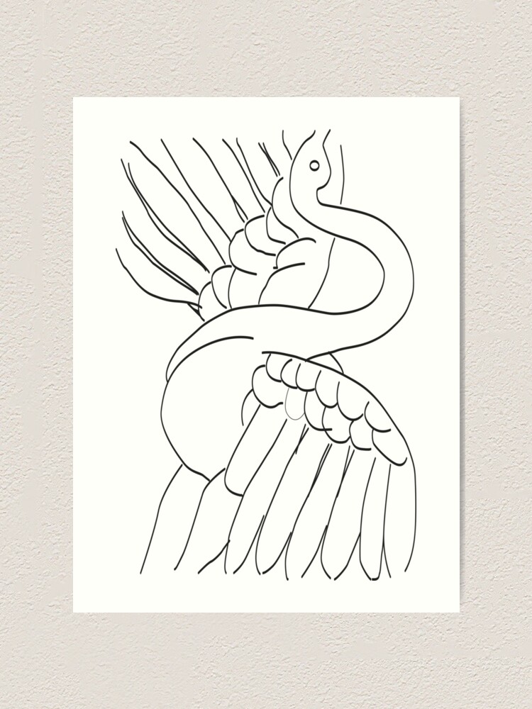 " Henri Matisse - The Swan - Drawing" Art Print for Sale by artswag ...