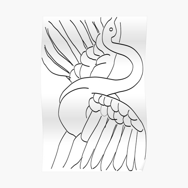 " Henri Matisse - The Swan - Drawing" Poster by artswag | Redbubble
