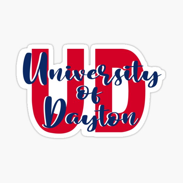 "University of Dayton" Sticker by Kmhelton | Redbubble