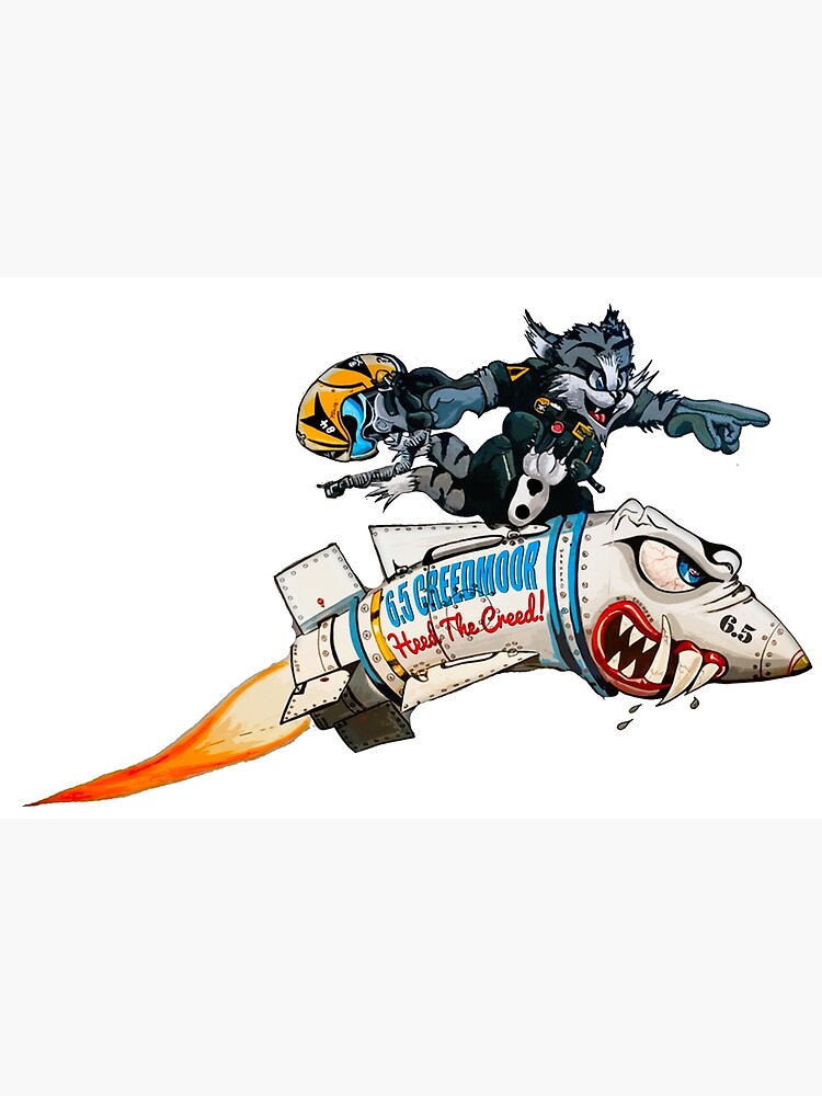 "6.5 Creedmoor | Missile Rider" Art Print by wyldefire | Redbubble
