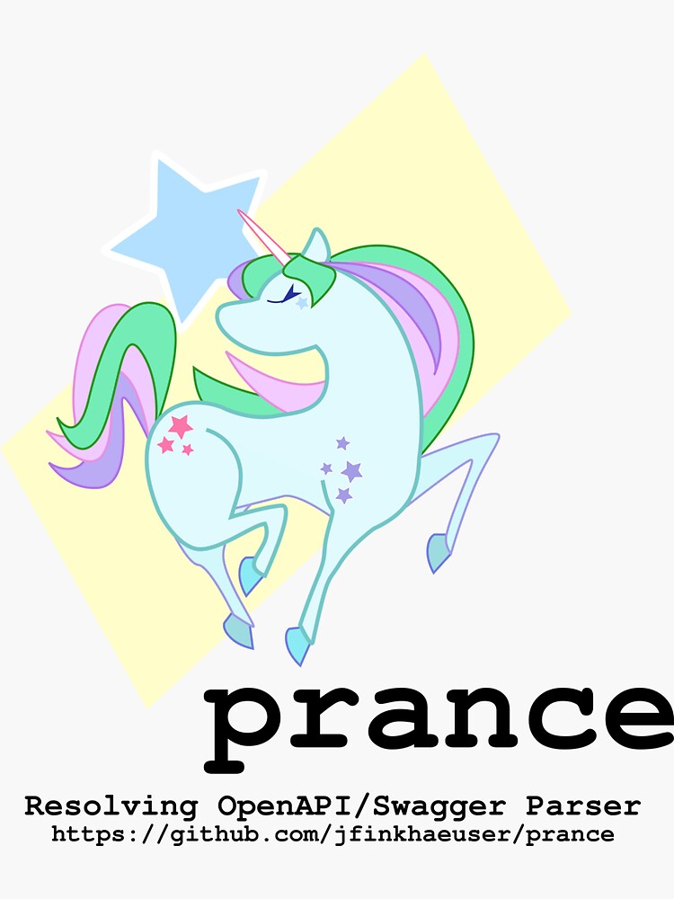 "Prance Logo" Sticker by jfinkhaeuser | Redbubble