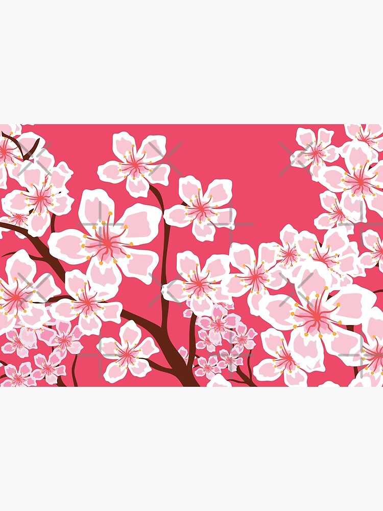"Cherry blossom mask | Sakura tree mask | Cherry blossom mask ...
