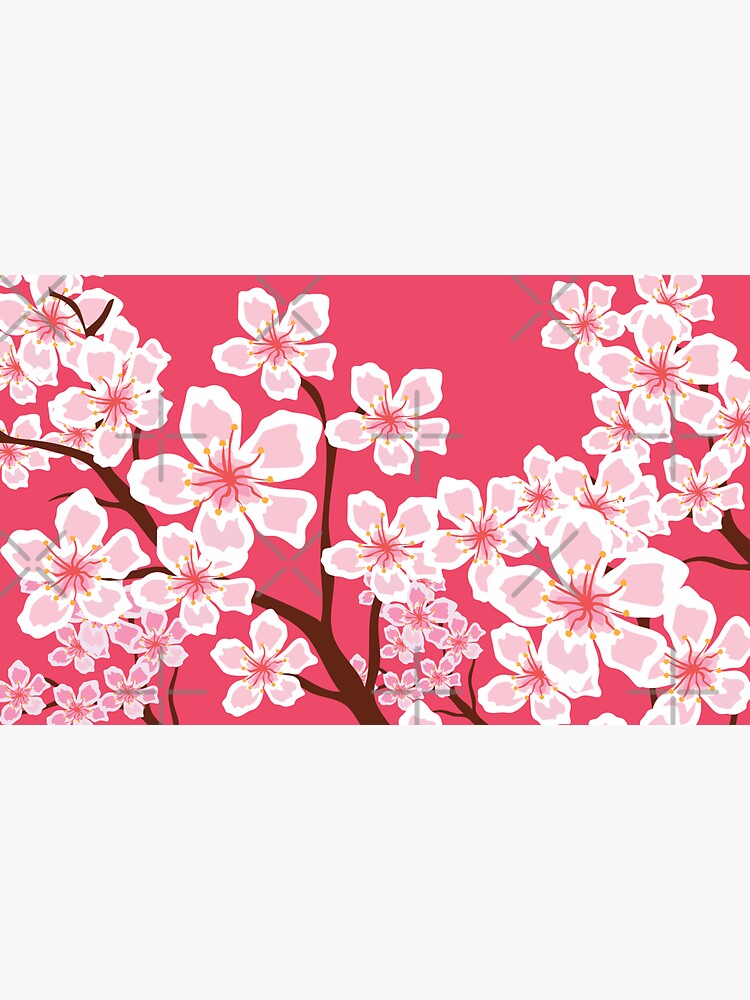 "Cherry blossom mask | Sakura tree mask | Cherry blossom mask ...
