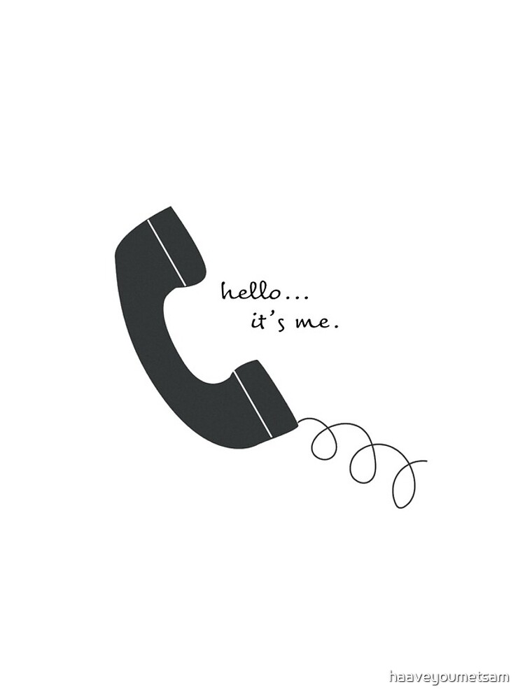 "hello..." iPhone Case for Sale by haaveyoumetsam | Redbubble