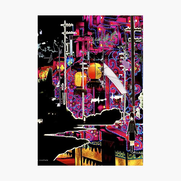 Serial Experiments Lain Fan Art Photographic Prints | Redbubble