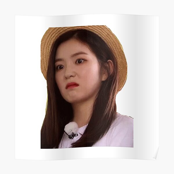 "Red Velvet Irene Meme Face" Poster by Allthingskpop | Redbubble