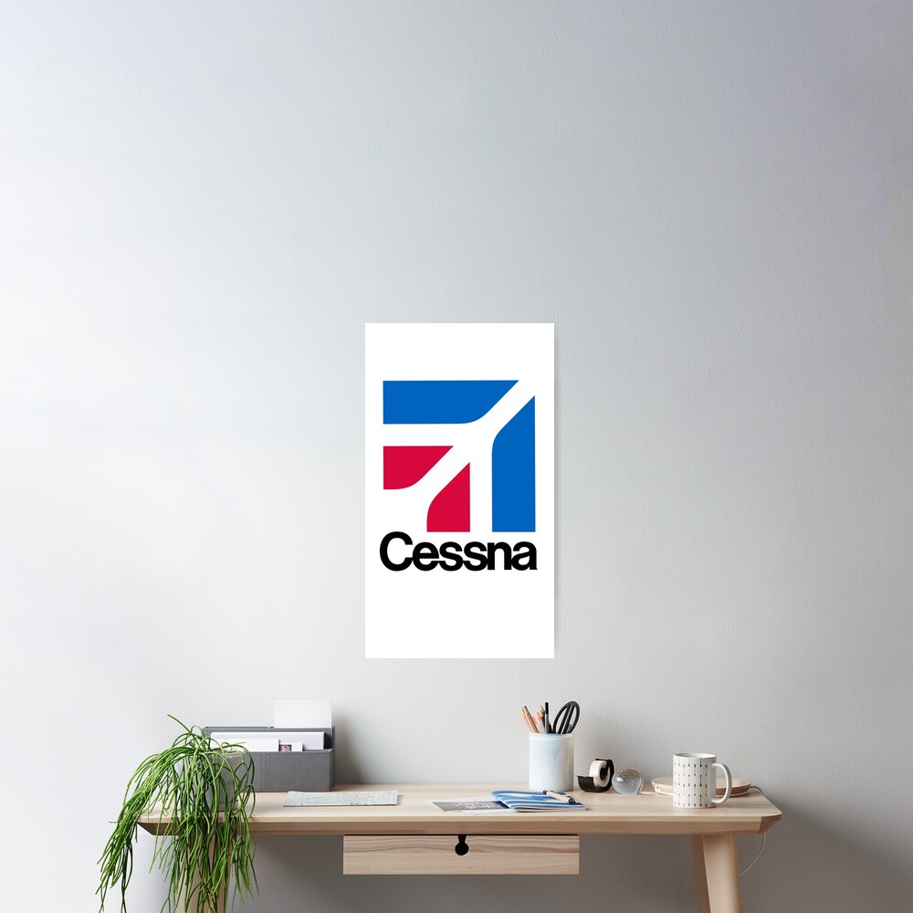 "Cessna Logo" Poster for Sale by Apple-Watch | Redbubble
