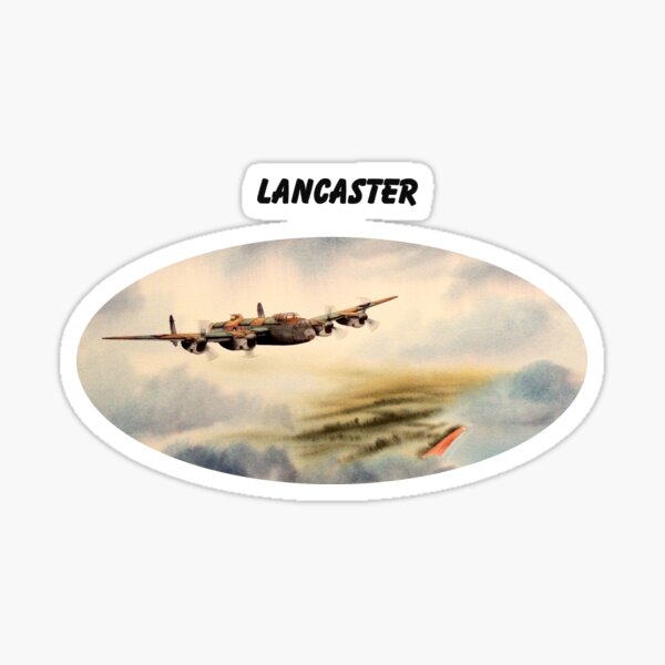 "Avro Lancaster" Sticker for Sale by billholkham | Redbubble