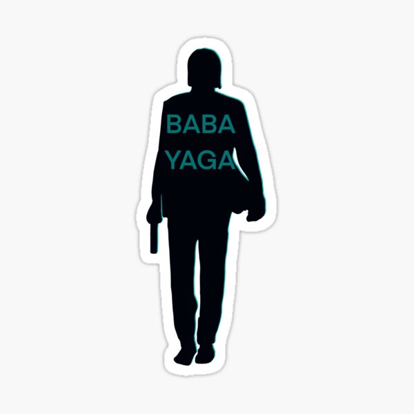 "Baba Yaga" Sticker for Sale by Armor-class | Redbubble