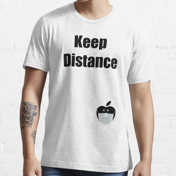 "Keep your distance apple mobile iphone cover" T-shirt for Sale by ...