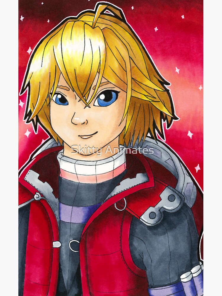 "Shulk" Sticker by MysticSanctuary | Redbubble