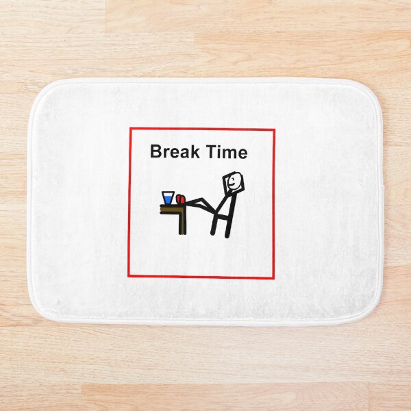 "Autism pec card - break time" Bath Mat for Sale by AutismHero | Redbubble