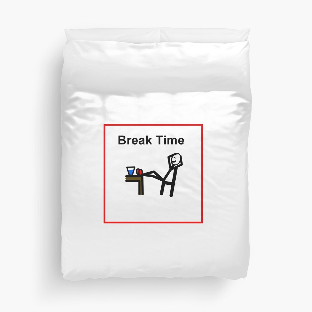 "Autism pec card - break time" Duvet Cover for Sale by AutismHero ...