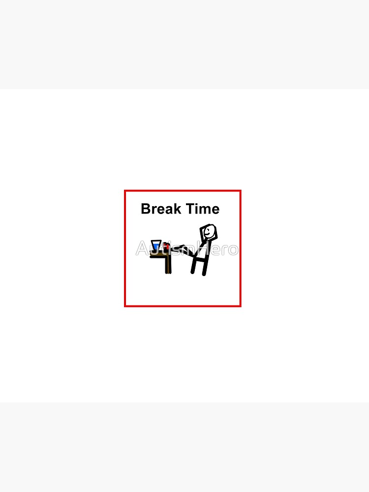 "Autism pec card - break time" Tapestry for Sale by AutismHero | Redbubble