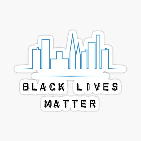 "Black Lives matter george floyd " Sticker for Sale by dinadesign ...