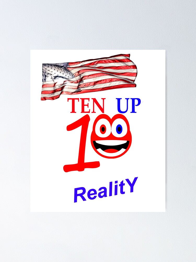 "TEN UP" Poster by REMONSOLIMAN | Redbubble