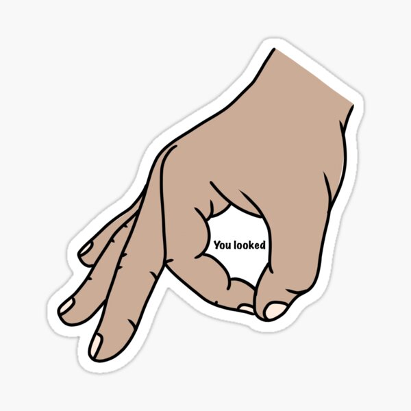 "You Looked Light" Sticker for Sale by Charlie1726 | Redbubble