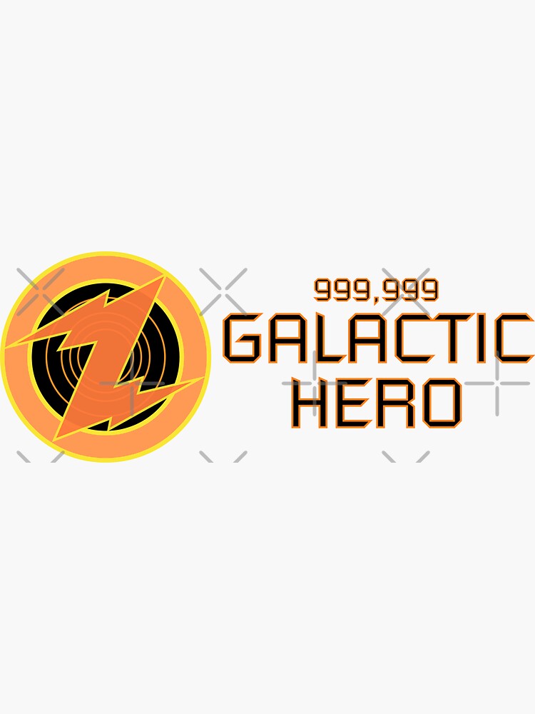 "Galactic Hero" Sticker for Sale by MouseandMain | Redbubble