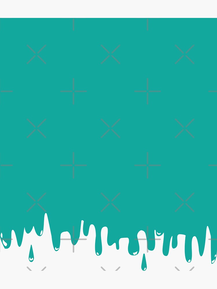 "Paint Dripping." Sticker for Sale by wtfbba | Redbubble