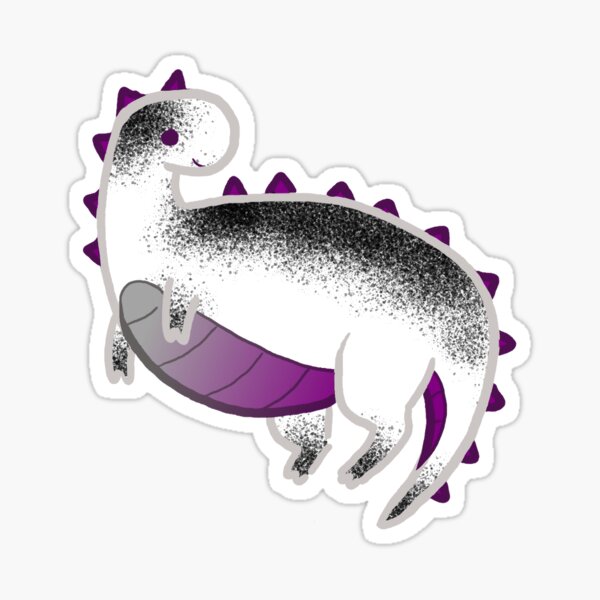 "Ace/Demi Dino" Sticker for Sale by stupidmasky | Redbubble