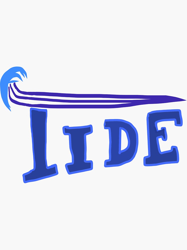 "Tide Sticker" Sticker for Sale by saltwaterco | Redbubble