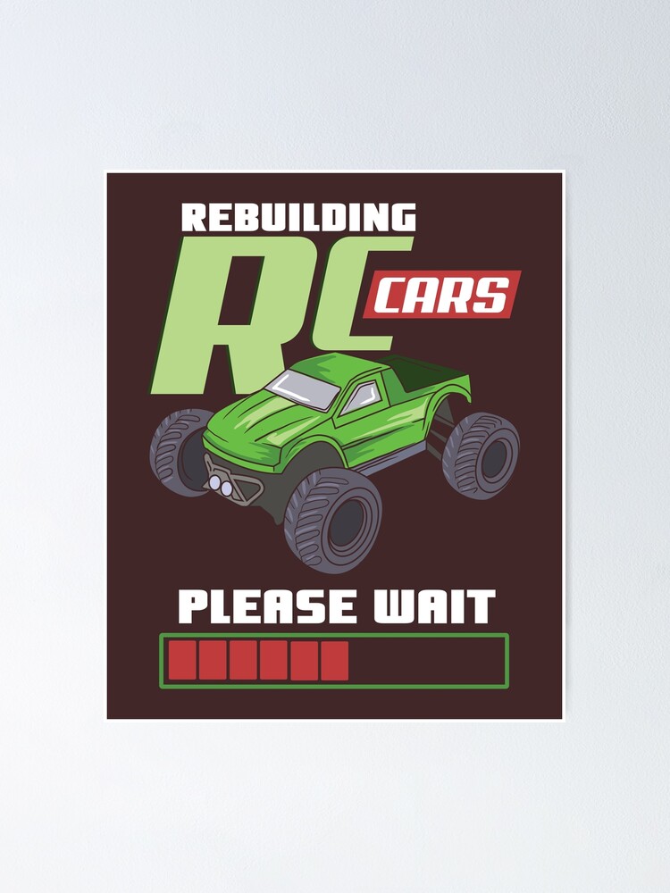"RC Cars" Poster by kammoe | Redbubble