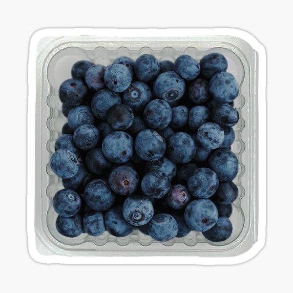 "blueberry" Sticker by Anjellyc | Redbubble