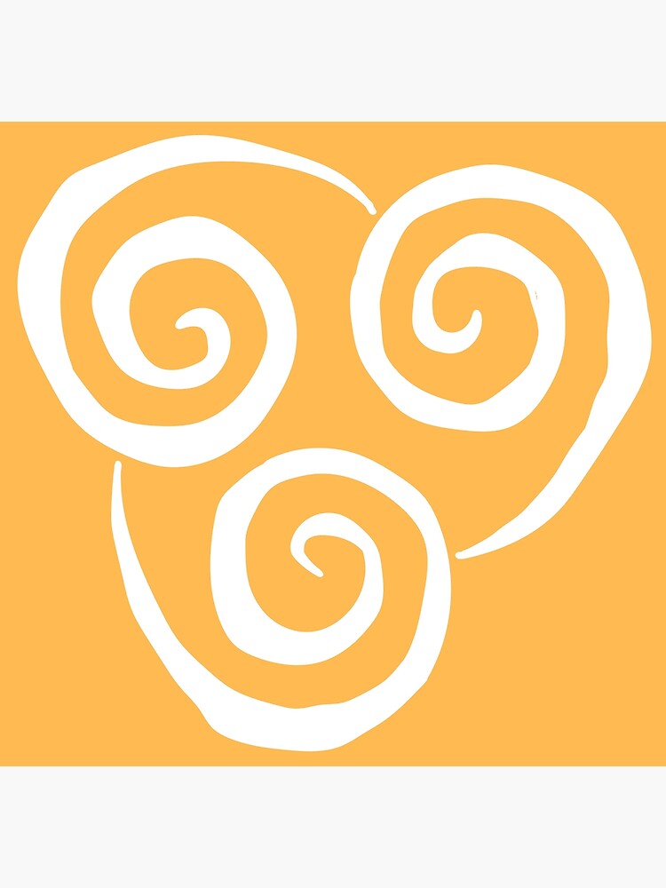 "Airbending Symbol" Art Print by Maxtown | Redbubble