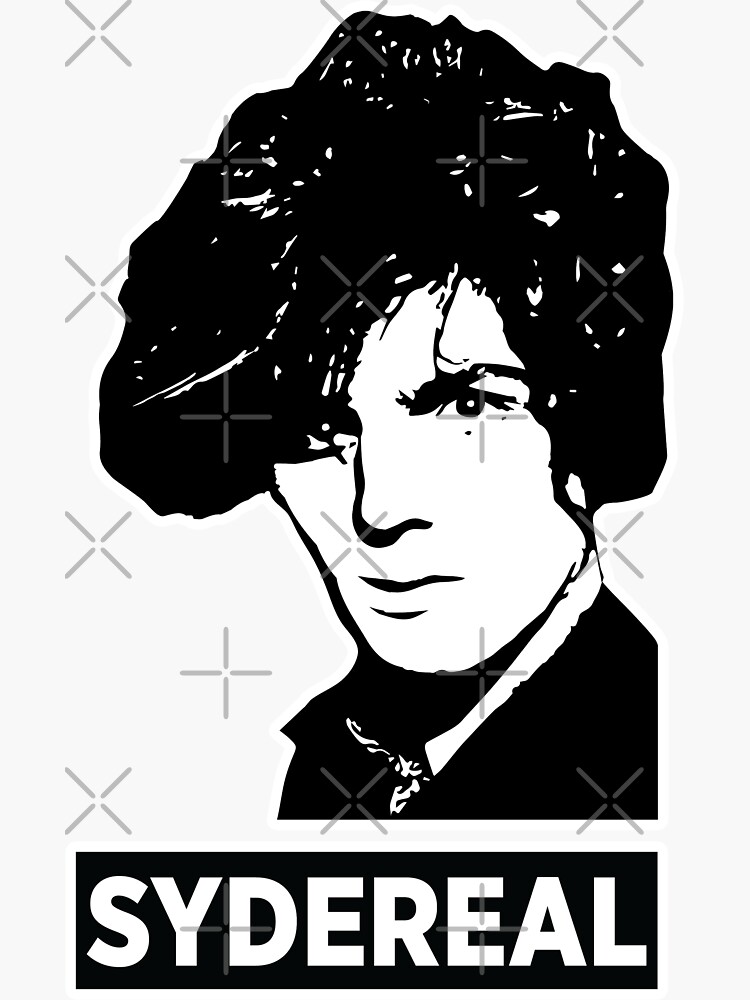 "Syd Barrett - SYDEREAL" Sticker by savoir-itchy | Redbubble