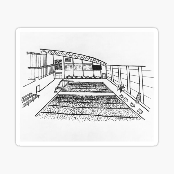 "KAC Swimming Pool" Sticker for Sale by Kylie Milliken | Redbubble