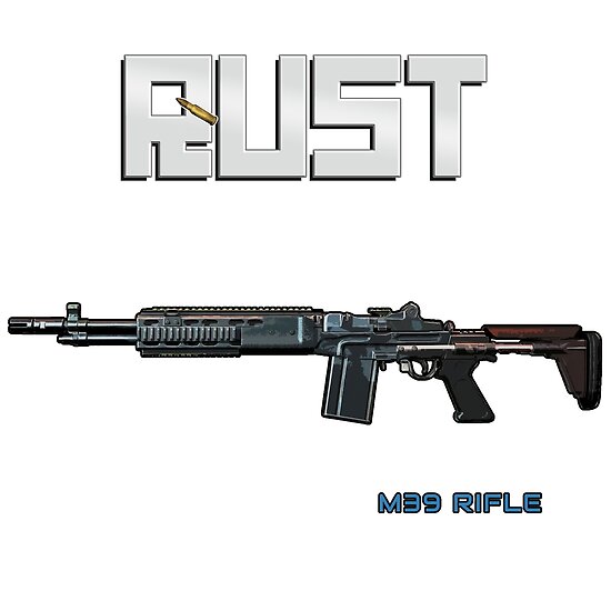 "Rust M39 Rifle Weapon" Poster by DigitalPulsion | Redbubble