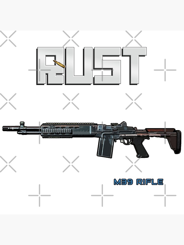 "Rust M39 Rifle Weapon" Poster by DigitalPulsion | Redbubble