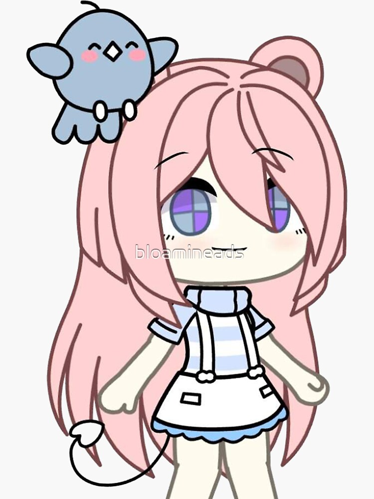 Gacha Life Cute Gacha Girl Sticker For Sale By Bloamineads