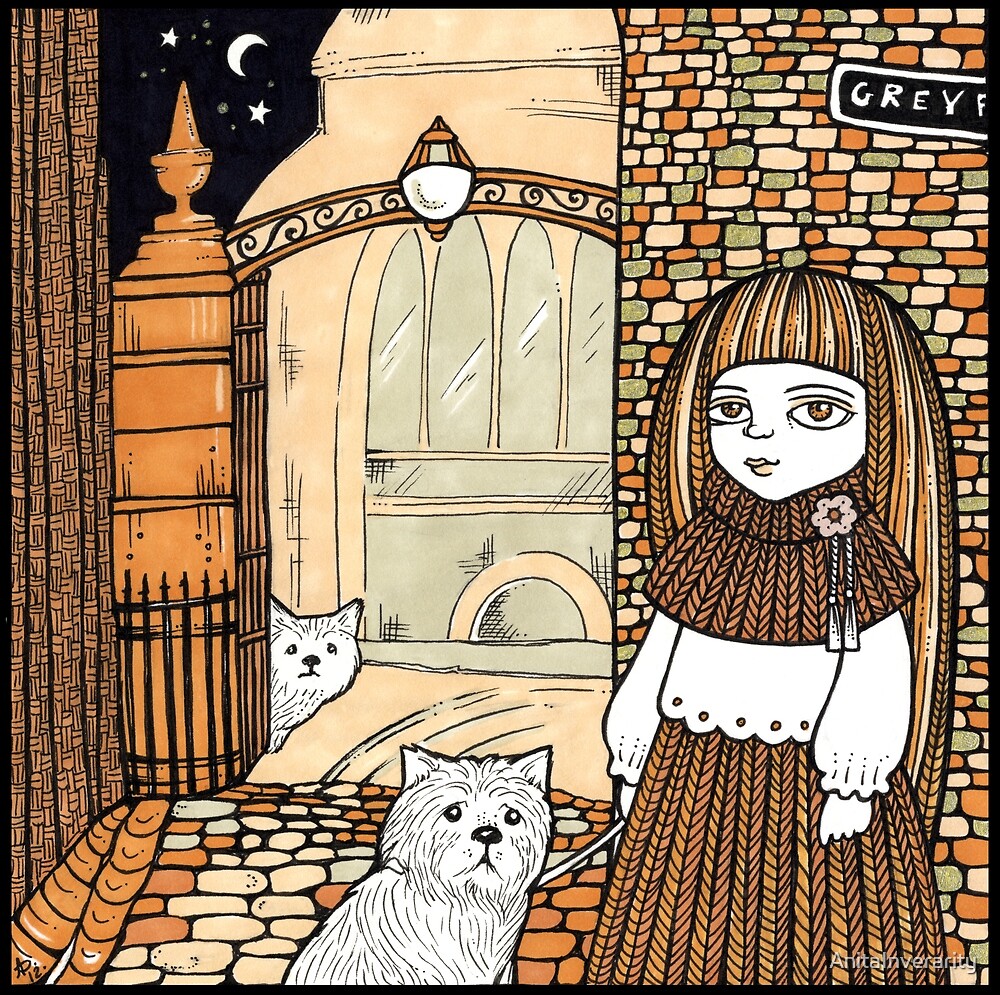 "Bea & Bo (In Bobby's Footsteps)" by Anita Inverarity | Redbubble