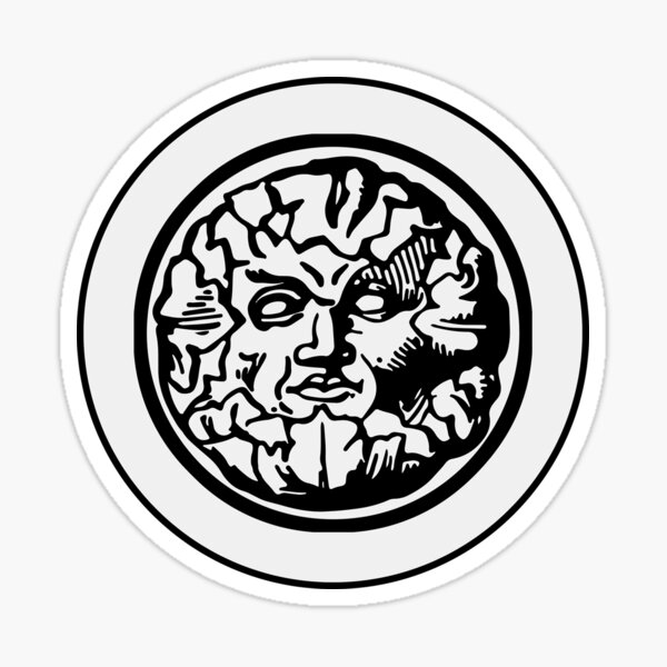 "The Green Man" Sticker by Horizons03 | Redbubble