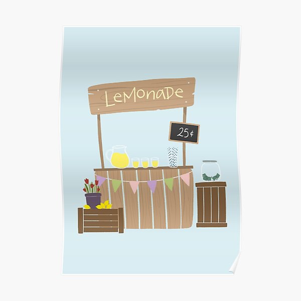 Lemonade Stand Posters | Redbubble