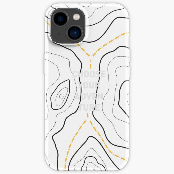 "Choose Your Adventure Topographic Map" iPhone Case for Sale by ...