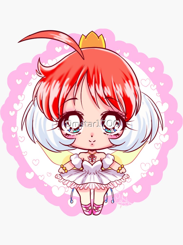 Pegatina «Copia de chibi princesa tuutuu corazón hinchado ver» de ...