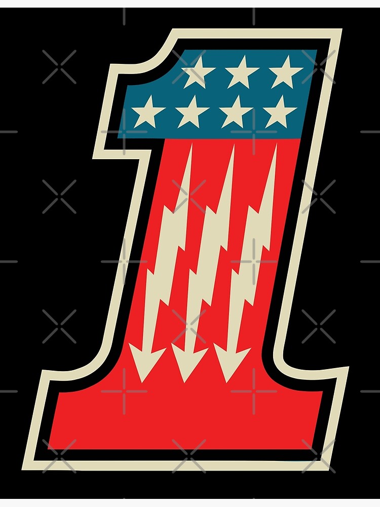 "Cool Number One 1" Photographic Print for Sale by silverorlead | Redbubble