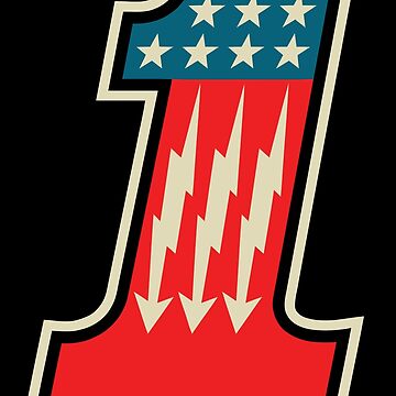 "Cool Number One 1" Poster for Sale by silverorlead | Redbubble