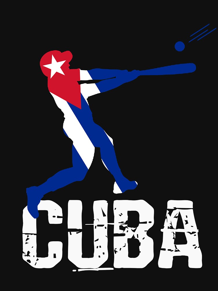 "Cuba Baseball flag" T-shirt for Sale by livaniaapparel | Redbubble ...