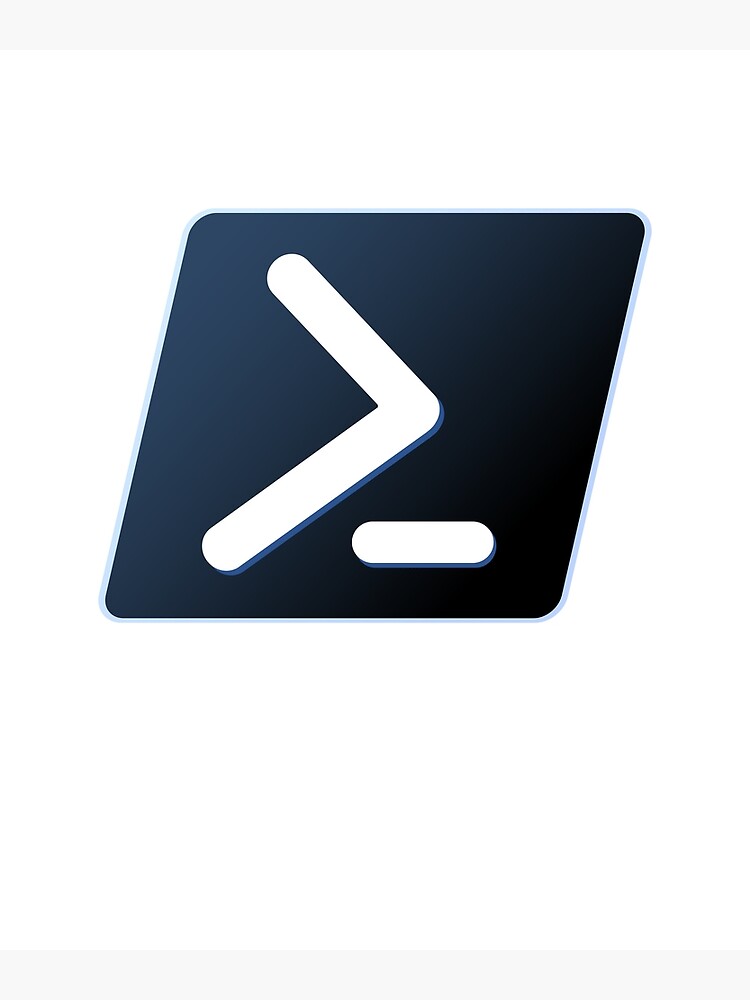 "PowerShell" Poster for Sale by vladocar | Redbubble
