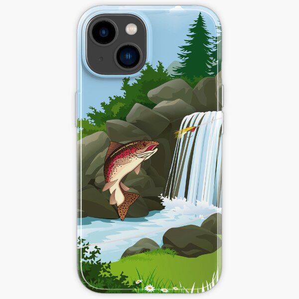 "Waterfall Trout Fly Fishing iPhone 4 / iPhone 5 Case / Samsung Galaxy ...