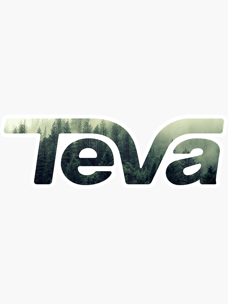 "Teva" Sticker for Sale by raevend | Redbubble