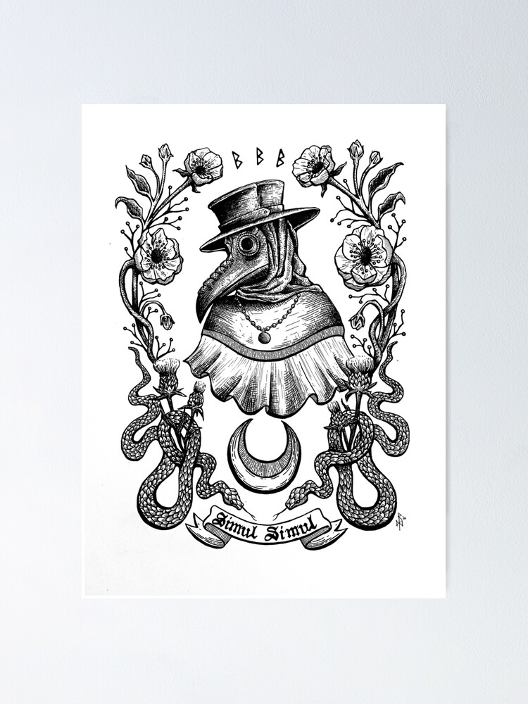 "Simul Simul" Poster by BlueRayvenArt | Redbubble