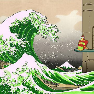 "Great Wave of Real Acid" Canvas Print for Sale by fineartsimpsons ...