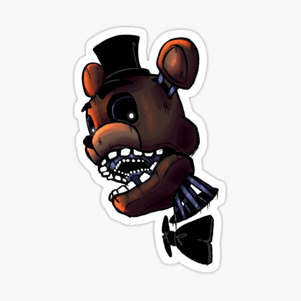Withered Freddy Stickers | Redbubble