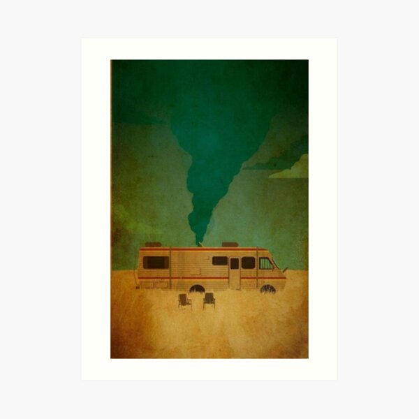 "breaking bad bus" Art Print for Sale by Robin-el-loco | Redbubble