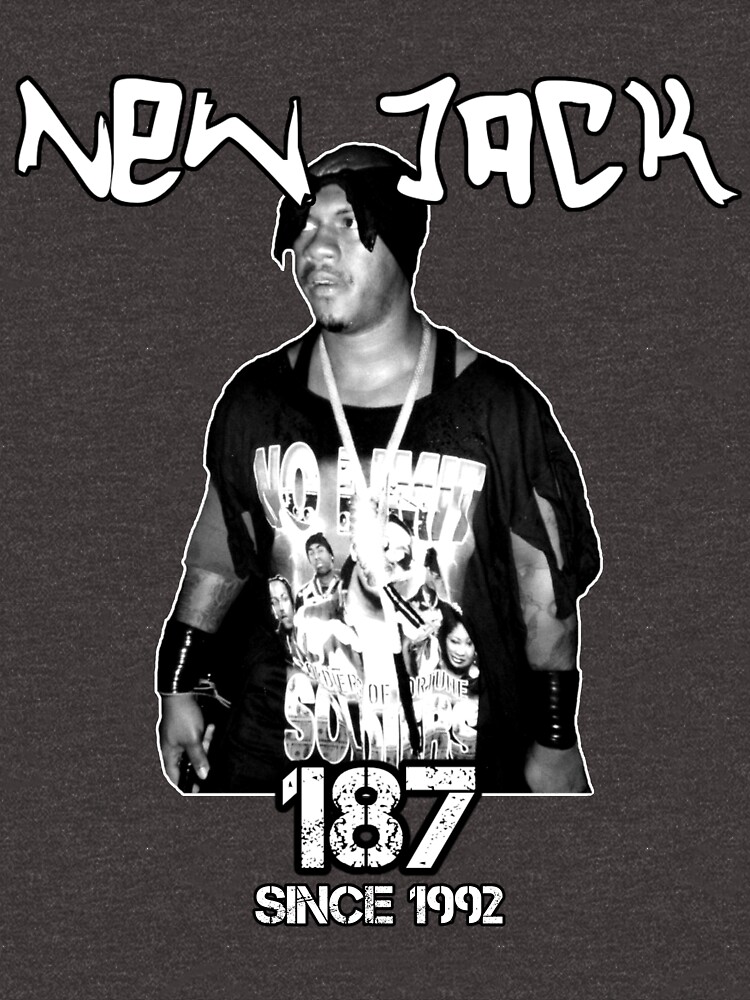 "New Jack - 187 Since 1992" T-shirt for Sale by refbumptees | Redbubble ...