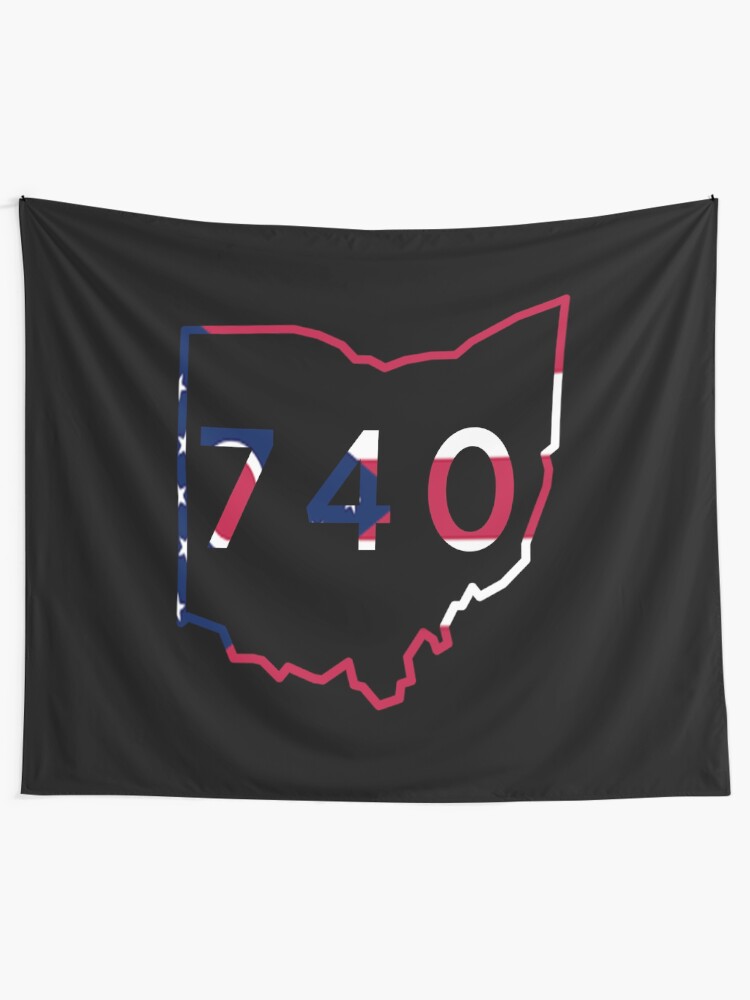 "740 Area Code Athens Ohio" Tapestry by MRGIFTIES | Redbubble